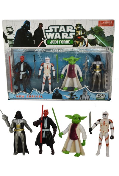 Star Wars Yoda Darth Vader Maul Fett Yıldız Savaşları Oyuncak Set Star Wars Yoda Darth Vader Maul Fett Yıldız Savaşları Oyuncak Set