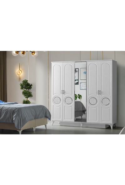 Bergheim 5 Kapaklı Gardırop