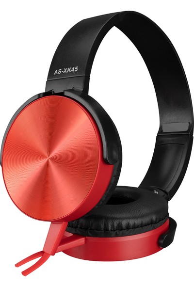 Asonic Pc Kulaklık Kablolu 1.2mt 3.5mm Mikrofonlu As-Xk45-Kırmızı Asonic Pc Kulaklık Kablolu 1.2mt 3.5mm Mikrofonlu As-Xk45-Kırmızı