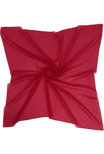 Berivan Dikişsiz Düz Yazma 100 cm Kırmızı 328