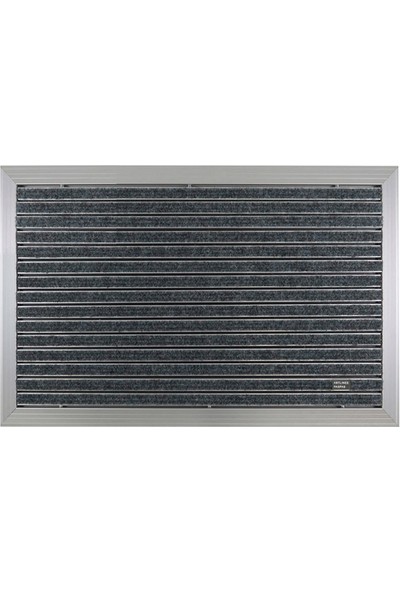 Artlines 20 Mm 55 x 90 cm Rip Halı Yüzeyli Alüminyum Paspas Artlines 20 Mm 55 x 90 cm Rip Halı Yüzeyli Alüminyum Paspas