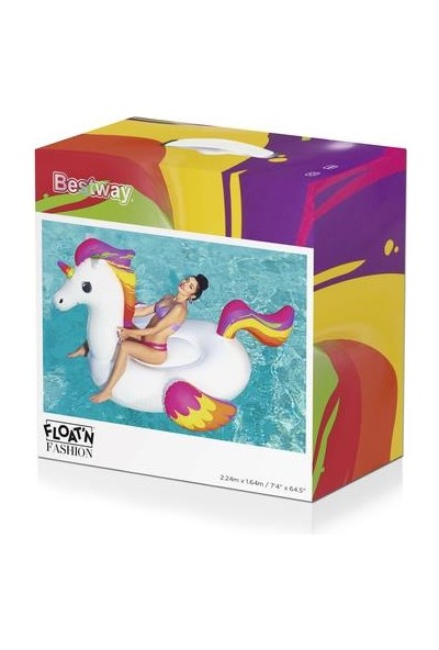 Bestway Dev Pegasus Binici 220X195 cm Bestway - 41113 Bestway Dev Pegasus Binici 220X195 cm Bestway - 41113