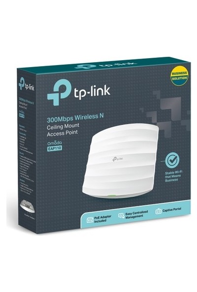 Net-Tp-Lınk EAP110 Access Poınt 300MBPS Wifi Tavan Net-Tp-Lınk EAP110 Access Poınt 300MBPS Wifi Tavan