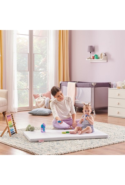 Yataş Bedding MIYO Oyun Park Yatağı (Bebek - 60x120 cm) Yataş Bedding MIYO Oyun Park Yatağı (Bebek - 60x120 cm)