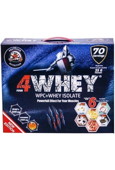 Protouch 4whey 2450 Gr 70 Şase 6 Aroma Protouch 4whey 2450 Gr 70 Şase 6 Aroma