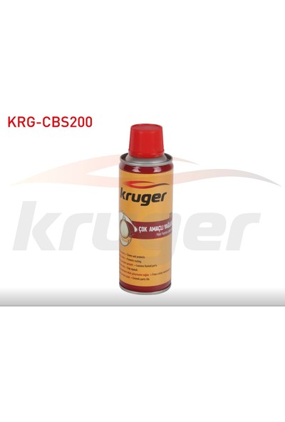 Kruger Çok Amaçlı Yağlayıcı, Bakım ve Koruma Spreyi 200 ml Kruger