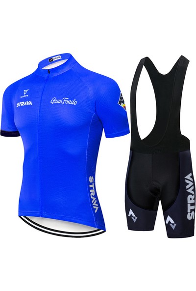 Top Selling 2022 Erkek Bisiklet Forması Kısa Kollu + Jel Bisiklet Şortları Teune Mtb Giyim Seti (Yurt Dışından)