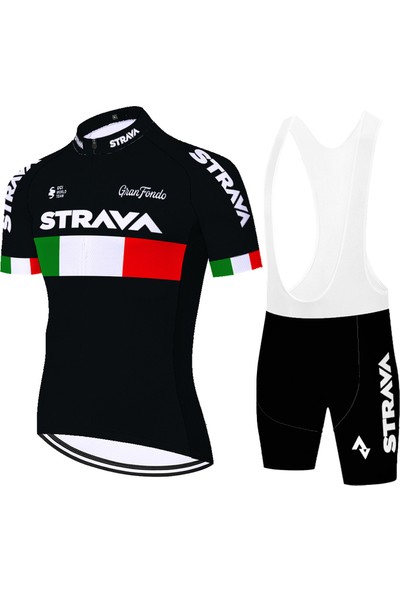 Top Selling 2022 Erkek Bisiklet Giyim Seti Kısa Kollu Bisiklet Jersey + Mtb Önlük Şort (Yurt Dışından)