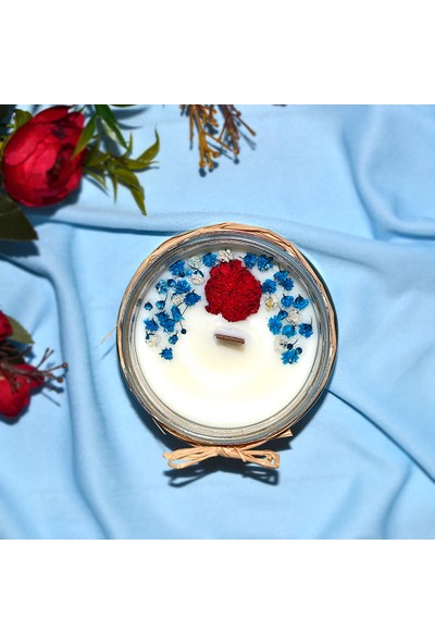 Trend Mum Aromaterapi Hanımeli Kokulu Soya Mum , Hediyelik Trend Mum Aromaterapi Hanımeli Kokulu Soya Mum , Hediyelik