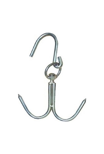 Özkumru Yapı Market 8 mm Kasap Et Kancası 2 Li Dönerli Kurban Çengeli