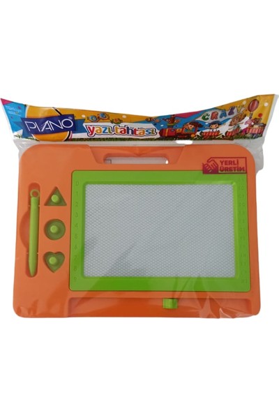 Piano Manyetik Mıknatıslı Yazı Tahtası Turuncu