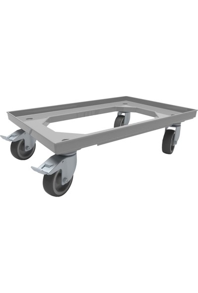 Taşıma Arabası (2 Teker Frenli) Gri