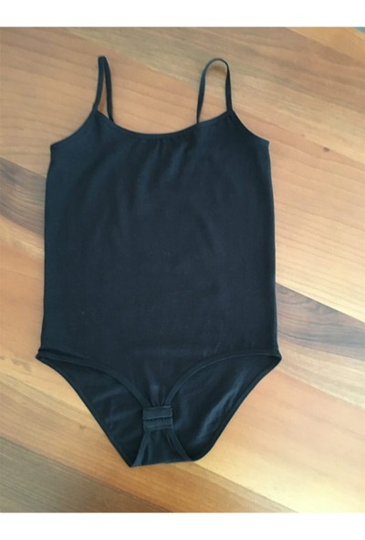 Kota 3500X6 Kız Çocuk 6'lı Ip Askılı Çıtcıtlı Likralı Bady-Siyah Kota 3500X6 Kız Çocuk 6'lı Ip Askılı Çıtcıtlı Likralı Bady-Siyah