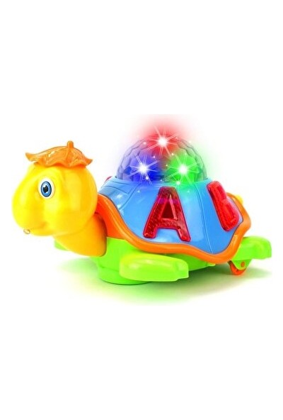 Toys Sesli Işıklı Hareketli Sevimli Kaplumbağa YJ388-16