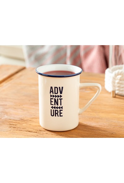 English Home Marine New Bone Kupa 325 ml Beyaz English Home Marine New Bone Kupa 325 ml Beyaz