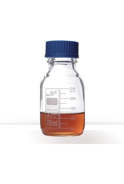 S&H Labware 250 ml Otoklav Şişesi S&H Labware 250 ml Otoklav Şişesi