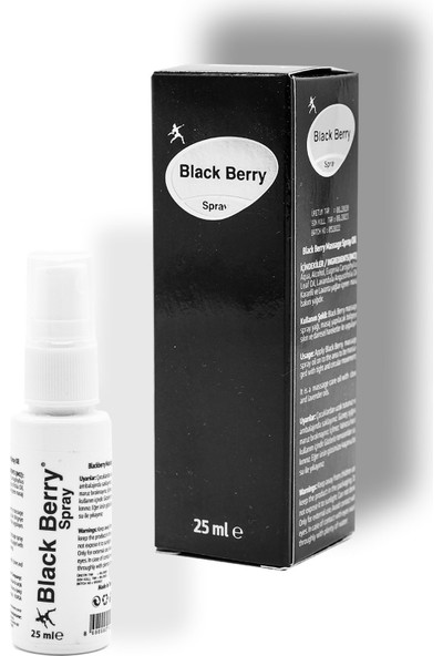 Black Berry Bitkisel Geciktiricili Spray 25 Ml