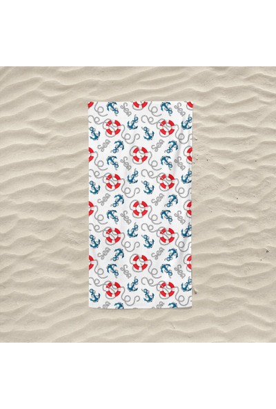 Marte Home Marin - Baskılı Plaj Havlusu