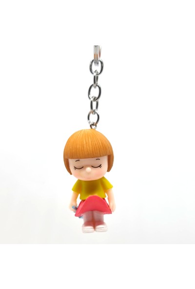 Pag Accessories Şemsiyeli Çocuk Figürlü Hediyelik Lüks Anahtarlık