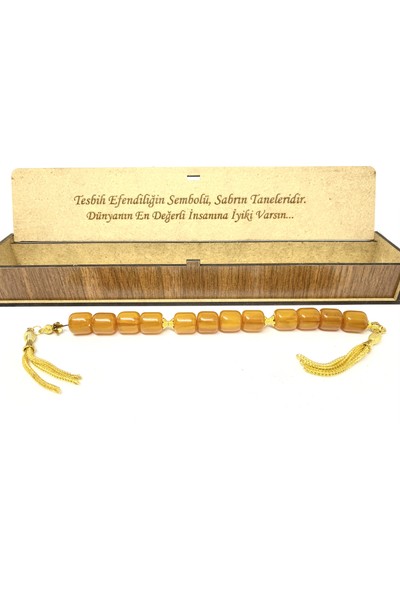 Pileli Store Zaza Sıkma Kehribar Altın Kaplama Püsküllü