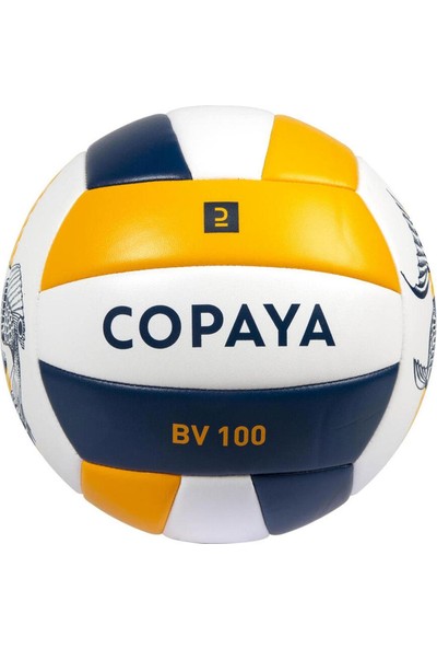 Badem10 Copaya BV100 Plaj Kumsal Voleybol Topu Balık Desenli Turuncu 5 Numara Badem10 Copaya BV100 Plaj Kumsal Voleybol Topu Balık Desenli Turuncu 5 Numara
