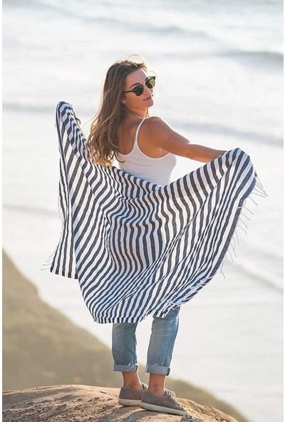 Zeynep Tekstil Stripe 75 x150 cm Ultra Soft Plaj Havlusu Zeynep Tekstil Stripe 75 x150 cm Ultra Soft Plaj Havlusu