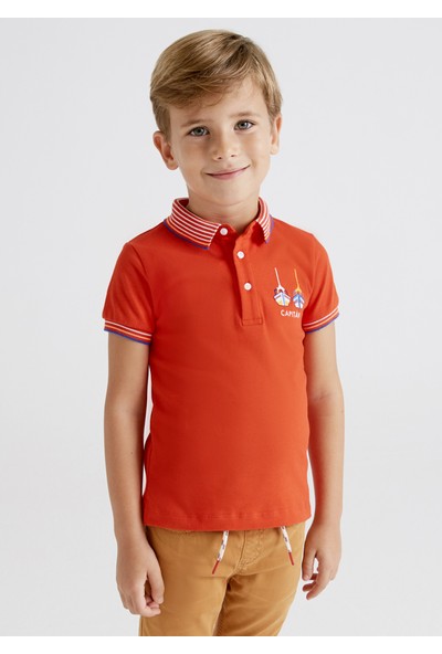Mayoral Erkek Çocuk Yazlık Polo Yaka Tişört 3105 Mayoral Erkek Çocuk Yazlık Polo Yaka Tişört 3105