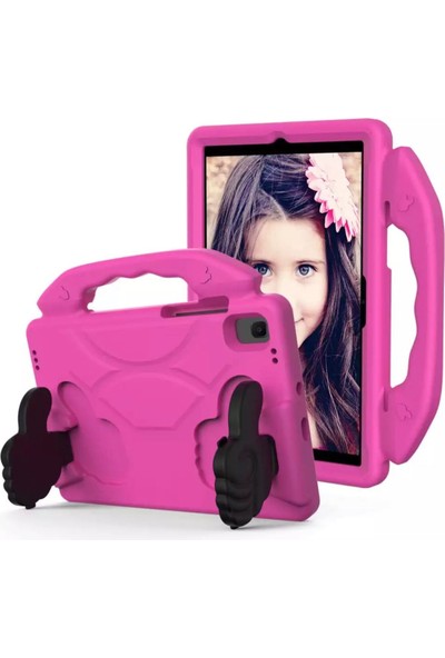 Samsung Galaxy Tab A8 10.5 SM-X200 Silikon Çocuk Tablet Kılıfı Standlı Like Eğlenceli Samsung Galaxy Tab A8 10.5 SM-X200 Silikon Çocuk Tablet Kılıfı Standlı Like Eğlenceli