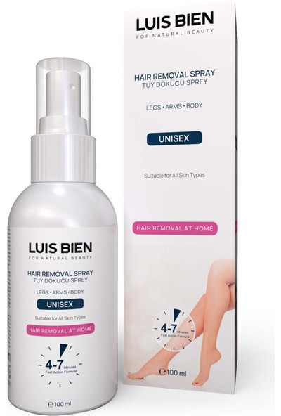 Luis Bien Tüy Dökücü Krem Sprey 100 Ml Luis Bien Tüy Dökücü Krem Sprey 100 Ml