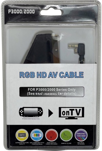 Yues Psp 2000/3000 Rgb Kablo Tv Bağlantı Kablosu (Psp 2000/3000 Uyumlu) Yues Psp 2000/3000 Rgb Kablo Tv Bağlantı Kablosu (Psp 2000/3000 Uyumlu)
