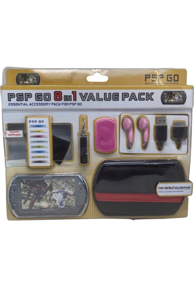 Yues Psp Go 8 Parça Aksesuar Seti