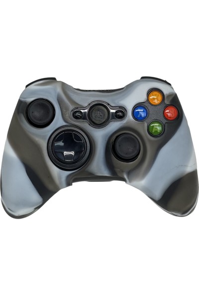 Yues Xbox 360 Gamepad Silikon Kılıf Joystick Koruyucu Kılıf Beyaz Kahverengi Yues Xbox 360 Gamepad Silikon Kılıf Joystick Koruyucu Kılıf Beyaz Kahverengi