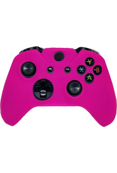 Yues Xbox One S Gamepad Silikon Kılıf Joystick Koruyucu Kılıf Pembe
