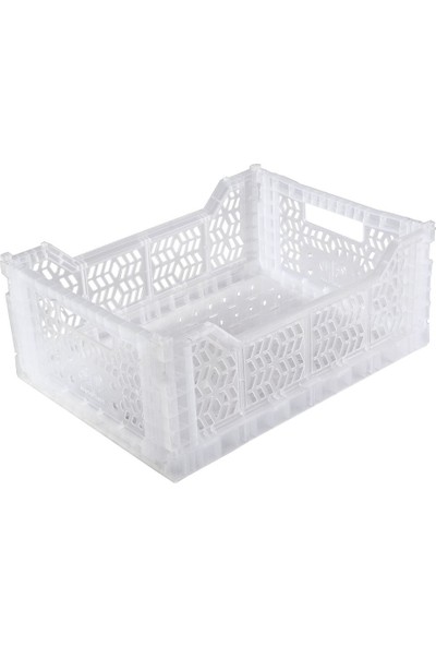 Alpinplast Large Box Katlanır Plastik Kasa Şeffaf (40X30X15 Cm) Alpinplast Large Box Katlanır Plastik Kasa Şeffaf (40X30X15 Cm)