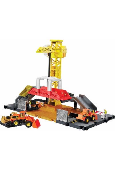 Matchbox Aksiyon Sürücüleri Oyun Seti GVY82 HDL33 Construction Site Matchbox Aksiyon Sürücüleri Oyun Seti GVY82 HDL33 Construction Site