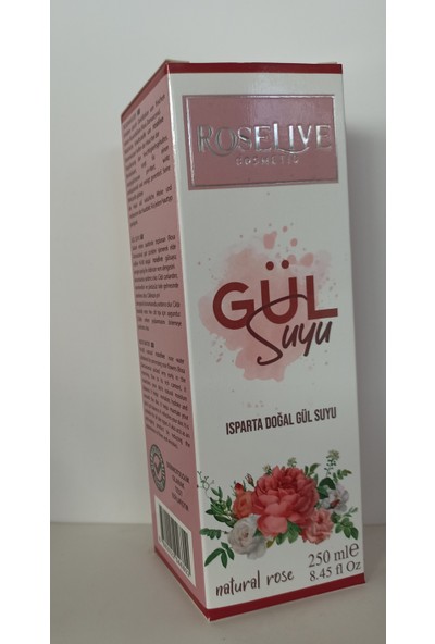 Roselive Gül Suyu 250 Ml.