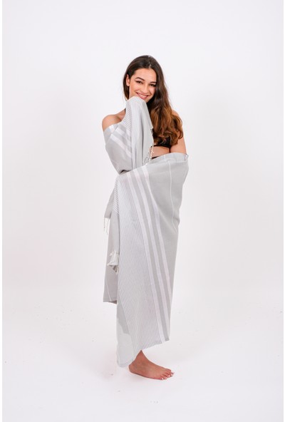 Ephemeris Pamuk 100 x 180 cm Saçaklı Peştemal Ephemeris Pamuk 100 x 180 cm Saçaklı Peştemal