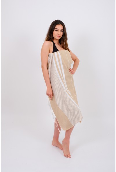 Ephemeris Pamuk 100 x 180 cm Saçaklı Peştemal Ephemeris Pamuk 100 x 180 cm Saçaklı Peştemal