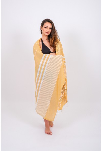 Ephemeris Pamuk 100 x 180 cm Saçaklı Peştemal Ephemeris Pamuk 100 x 180 cm Saçaklı Peştemal