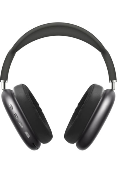 Ally P9 Bluetooth 5.0 Mıkrofonlu Kulaküstü Kablosuz Kulaklık Siyah Ally P9 Bluetooth 5.0 Mıkrofonlu Kulaküstü Kablosuz Kulaklık Siyah