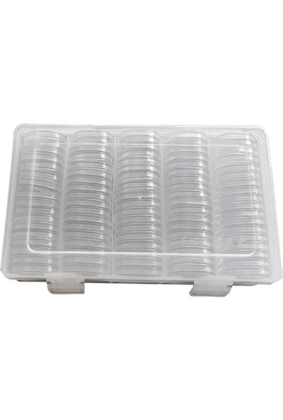 Vogue Element 90X 27mm Yuvarlak Para Toplama Kapsül Tutucu Depolama Organizatör Kutusu (Yurt Dışından) Vogue Element 90X 27mm Yuvarlak Para Toplama Kapsül Tutucu Depolama Organizatör Kutusu (Yurt Dışından)