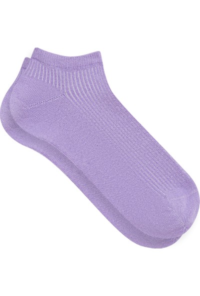 Mavi Lila Patik Çorap