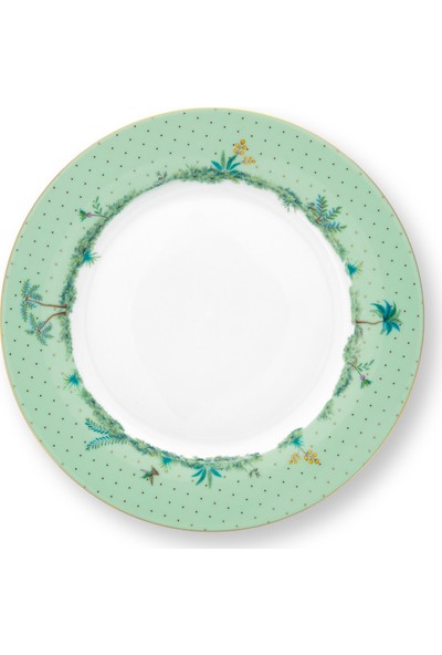 Jolie Yeşil Yemek Tabağı 26,5 cm