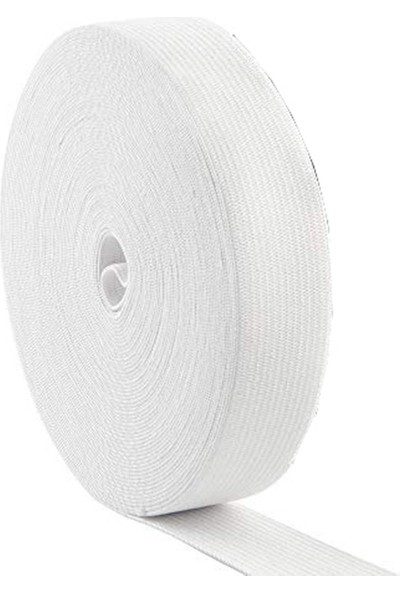 Venus And Nile 1,5 cm Beyaz Yassı Dokuma Bel Paça Don Lastiği 10MT Venus And Nile 1,5 cm Beyaz Yassı Dokuma Bel Paça Don Lastiği 10MT