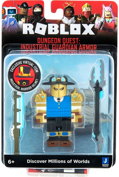 Giochi Preziosi Roblox Figür Paketi W10 - Industrial Guardian Armor Giochi Preziosi Roblox Figür Paketi W10 - Industrial Guardian Armor