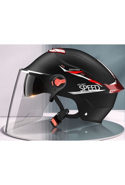 Hausen Güneş Korumalı Motosiklet Kaskı - Siyah (Yurt Dışından) Hausen Güneş Korumalı Motosiklet Kaskı - Siyah (Yurt Dışından)