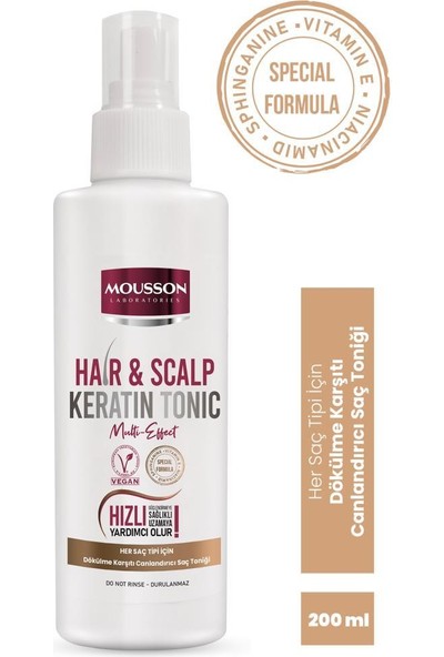 Mousson Laboratories Multi Effect Saç ve Saç Derisi Toniği