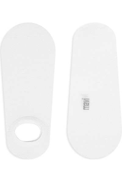 Mavi Beyaz Babet Çorap