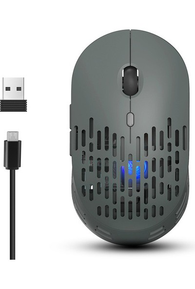 Weluot Weluot Hxsj T38 2.4g Kablosuz Fare - Gri (Yurt Dışından) Weluot Weluot Hxsj T38 2.4g Kablosuz Fare - Gri (Yurt Dışından)