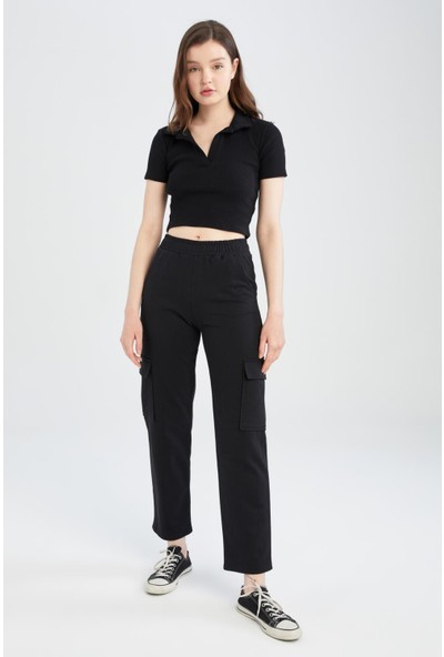 DeFacto Coool Regular Fit Kargo Cepli Pantolon Y6160AZ22SM DeFacto Coool Regular Fit Kargo Cepli Pantolon Y6160AZ22SM